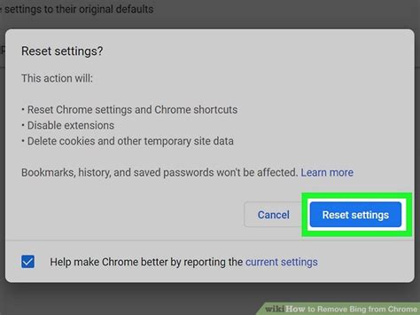 How To Remove Bing From Chrome 13 Steps With Pictures WikiHow