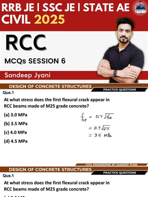 rcc mcq 6 pdf
