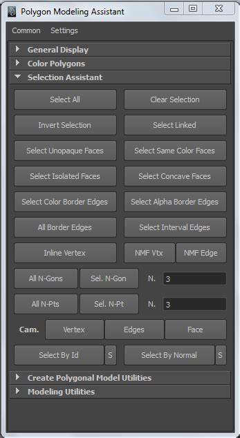 Polygon Modeling Assistant For Maya Modeling Scripts Plugins For Maya