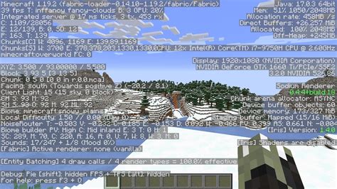 Using Sodium With No Shaders Active Via Iris Why Am I Still Only