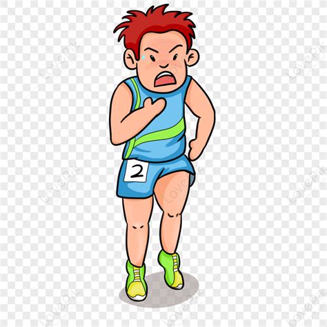 육상 선수 Png 일러스트 무료 다운로드 Lovepik