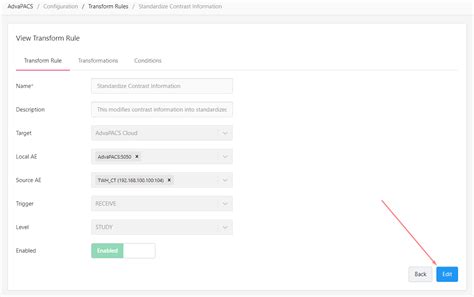Transform Rules Advapacs Docs