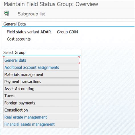 Define Field Status Variants And Groups In Sap S4 Hana Sap Tutorial