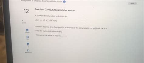 Solved Ssignment 3 Dscrete Time Signal Description Problem
