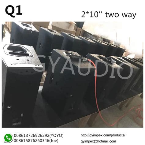 q series q sub 18 bass dual 10 line array q1 loudspeaker buy dandb