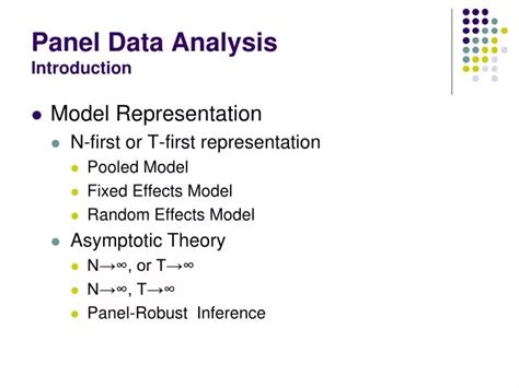 Ppt Panel Data Analysis Introduction Powerpoint Presentation Free Download Id4132820