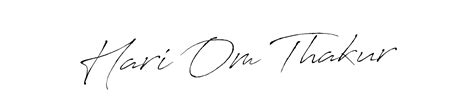 77 Hari Om Thakur Name Signature Style Ideas Fine Online Signature