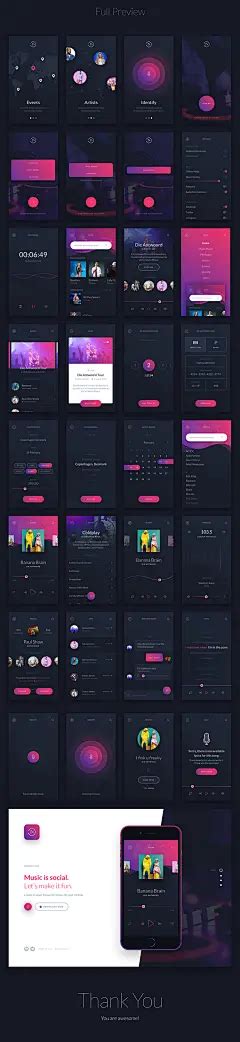 Ui 深色配图图片大全 Ui 深色配图高清好看的图片 花瓣不知心的画板