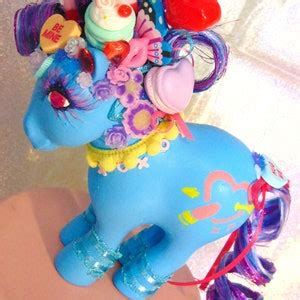 Kawaii Remixed Kiss and Make up Custom Pony - Etsy
