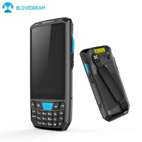 Wholesale Rugged NFC RFID Reader Handheld PDA Barcode Scanner Support WiFi G Bluetooth PDA