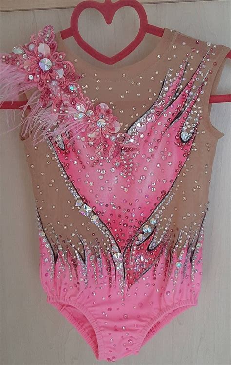 Pink Rhythmic Gymnastics Leotards