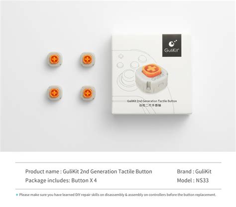 Gulikit 2nd Generation Tactile Button For Gulikit Kingkong 2 Pro Game