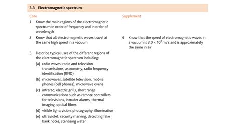 pro a malaysia caie igcse physics 0625 3 3 electromagnetic spectrum