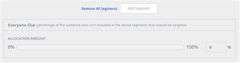 Allocation And Targeting — Apptimize Documentation