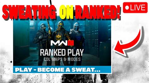 LIVE Playing MW3 RANKED For The FIRST TIME YouTube
