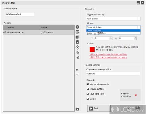 TGM Gaming Macro Screenshots