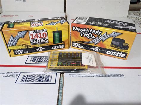Castle Creations Mamba Max Pro ESC 1410 Motor Program Card 1 10th NEVER USED R C Tech Forums