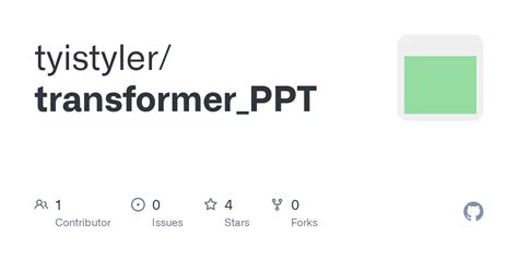 transformer PPT transformer详解 pptx at master tyistyler transformer PPT GitHub