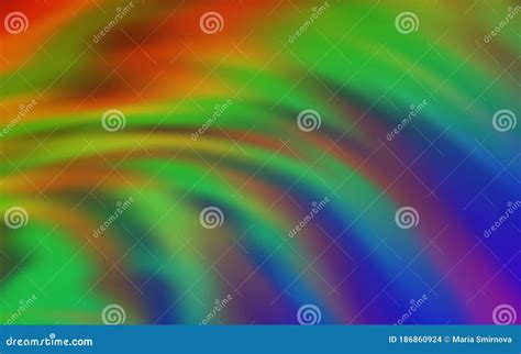 Light Multicolor Vector Texture With Curved Lines Stock Vector Illustration Of Wallpaper