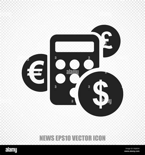 News Vector Calculator Icon Modern Flat Design Stock Vector Image And Art Alamy