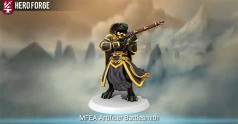 Mfea Artificer Battlesmith Made With Hero Forge