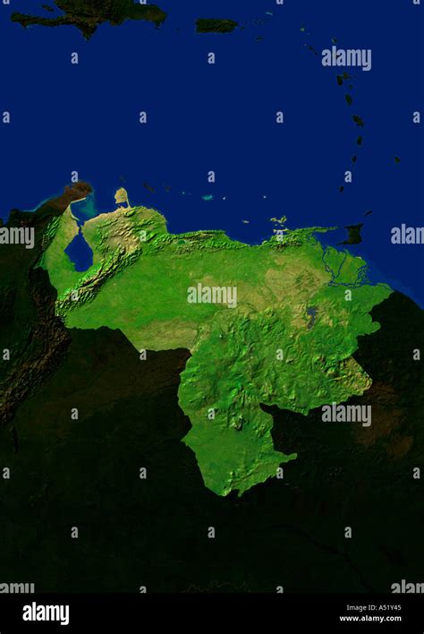 Venezuela Physical Map
