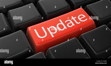 Update Key Concept Stock Photo Alamy