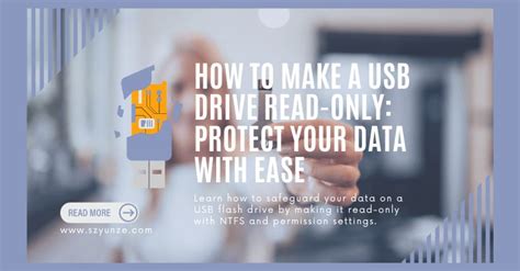 Protect Your Data Make A Usb Drive Read Only