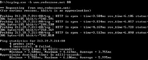how to ping a port number easily scan ports with tcping