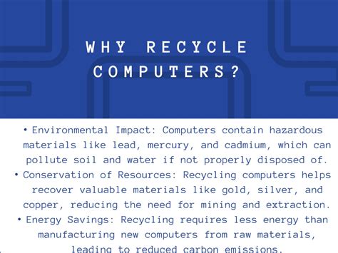 PPT CAN COMPUTERS BE RECYCLED PowerPoint Presentation Free Download ID 12175618