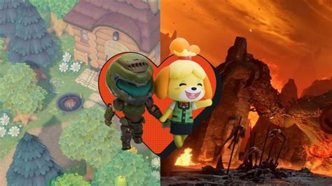 Doom Slayer X Isabelle In 2025 Wallpaper Cute Drawings Ipad Wallpaper