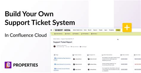 Build Your Own Support Ticket System In Confluence Cloud News Tips And Guidance For Agile