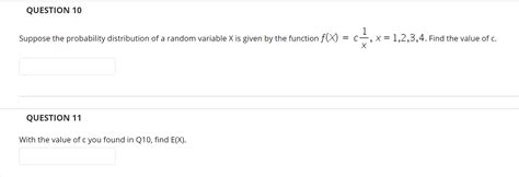 Solved QUESTION Suppose The Probability Distribution Of A Chegg