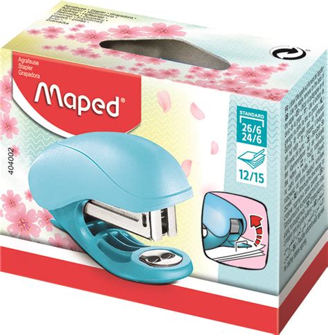 Степлер MAPED VIVO PASTEL до 15 листов№ №24/6,26/6 пластик оптом и в ...