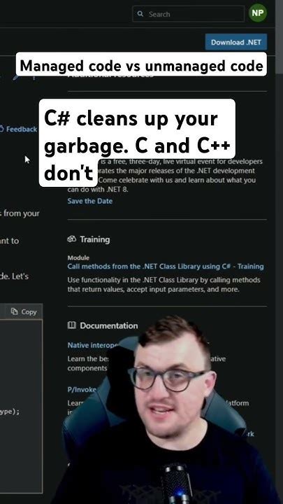 difference between managed and unmanaged code csharp coding dotnet