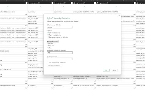 Solved Power Query Split By Column Each Occurrence Giving