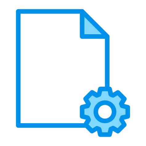 Config File Options Settings Icon