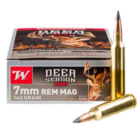 Winchester 7mm Rem Mag Deer Season Xp 140 Grain Pt Fc 20892221536