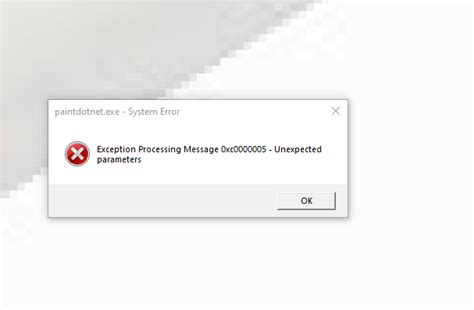Why Do I Keep Getting This Crash Error In Paint Net R Paintdotnet