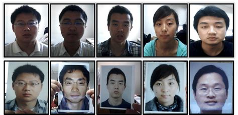 Some Samples From The Nuaa Dataset The First Row And Second Row Show