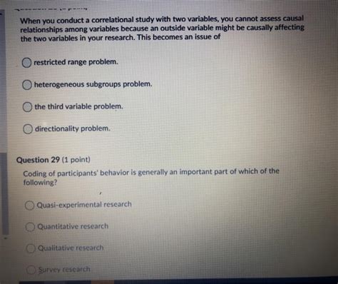 Solved When You Conduct A Correlational Study With Two Chegg
