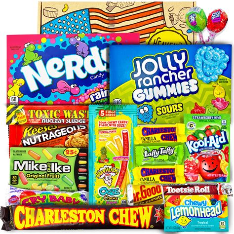 American Sweets & Candy | Pick 'n Mix Gift Boxes Retro Hampers Online ...