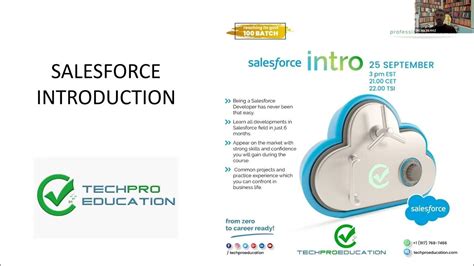 Salesforce Intro Techpro Education Youtube