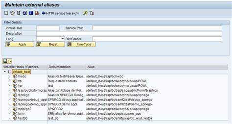How To Configure A Custom Icf External Alias To Ac Sap Community