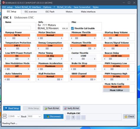 Help Unable To Connect To Esc · Issue 681 · Bitdumpblheli · Github