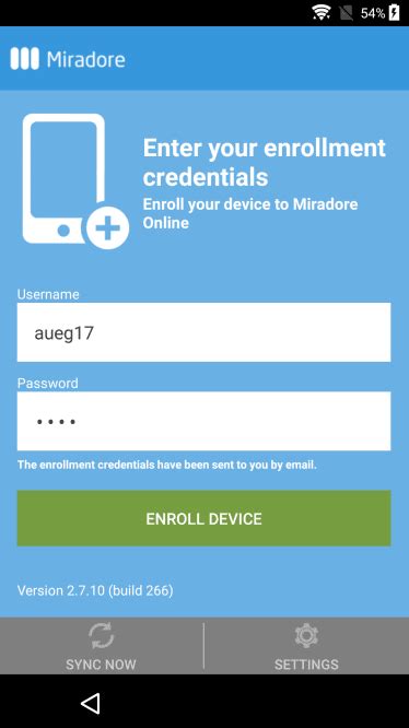 enroll an android device in fully managed device mode using a token