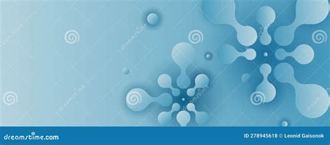 Medical Research Design Modern Vector Illustration Plexus Technology Concept Stock Vector