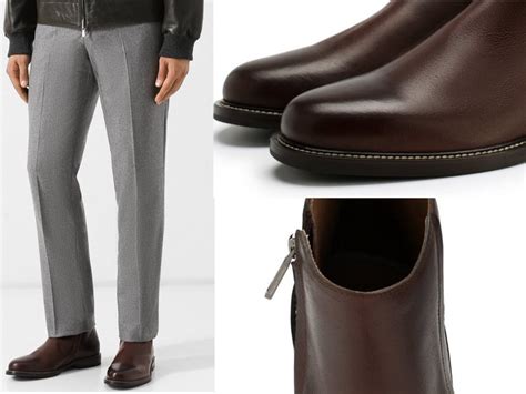 BRUNELLO CUCINELLI Brunello Cucinelli Ankle-Boots Zip Chelsea Stiefel ...