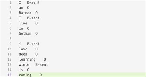 sentence segmentation with named entity recognition and accuracy