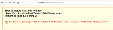 c Error de lectura XML mal formado IIS Stack Overflow en español